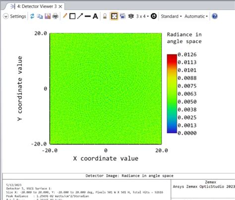 Understanding The Detector Polar Geometry And Usage Zemax Community