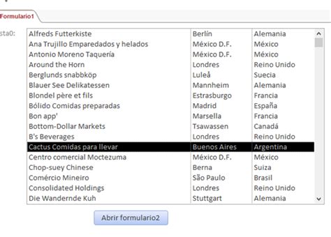 Pasar Datos De Un Formulario A Otro Microsoft Access Todoexpertos