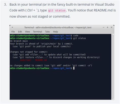 Bug Foundation Git Basics Section Missing Parenthesis And Hard To