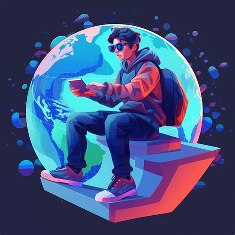 Premium Ai Image Virtual Reality Technology Concept Futuristic