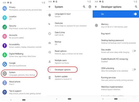 How To Enable Android Developer Options Usb Debugging And Oem Unlock
