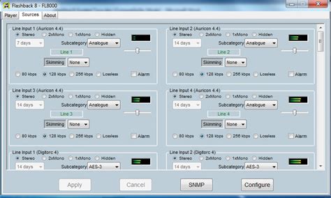 Sonifex PC FLS LT Flashlog Single Stereo Channel Logger Line IP Streams Software Only
