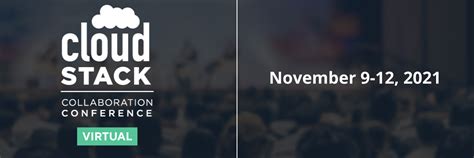 Cloudstack Collaboration Conference