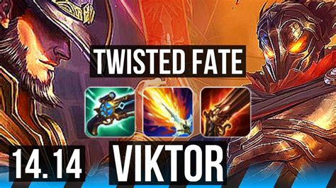 Twisted Fate Vs Viktor Mid 1000 Games 3211 Vn Master 1414