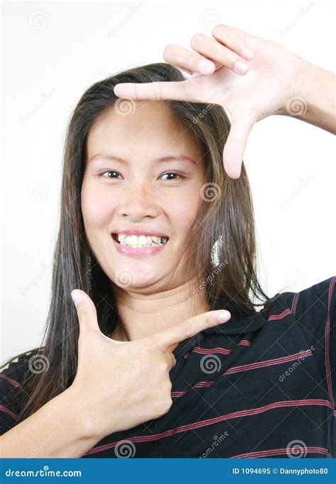 Attraktives Junges Asiatisches Mädchen Stockbild Bild von frauen frau