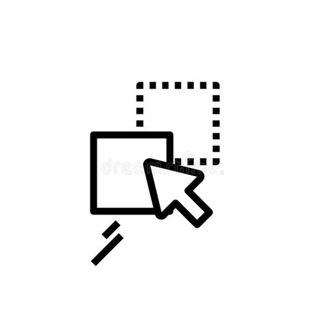 Drag And Drop Icon Flat