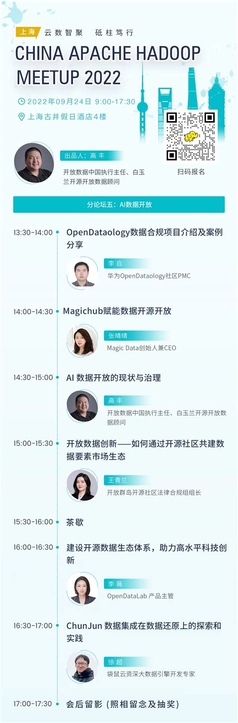 演讲预告 Magic Data创始人兼ceo张晴晴将出席apache Hadoop Meetup、aicon分享数据开源 知乎