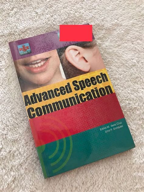 Advanced Speech Communication Hobbies Toys Books Magazines Textbooks On Carousell