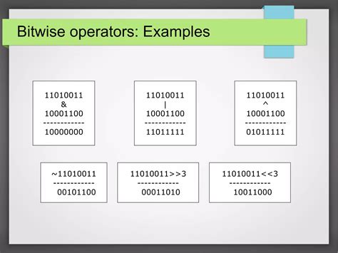 Module 00 Bitwise Operators In C Pdf