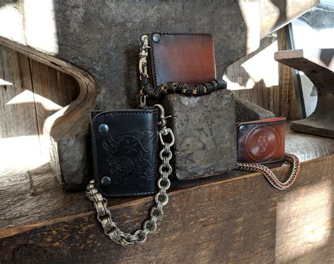 Anvil Customs Premium Leather Wallets Wallet Chains And Leather Belts