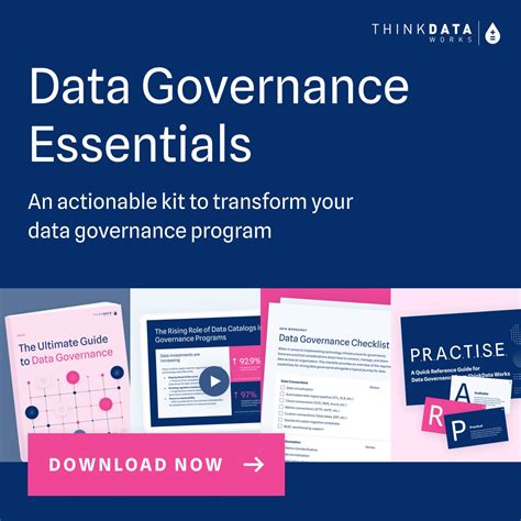 thinkdata works on linkedin thank you data governance essentials