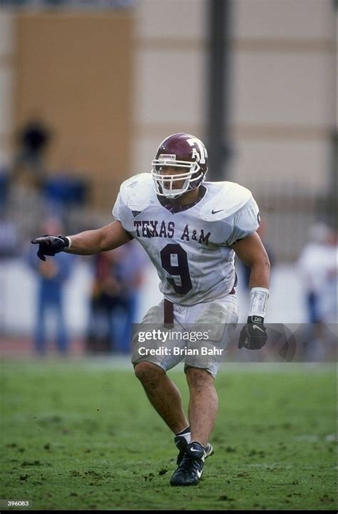 Linebacker Dat Nguyen Of The Texas Aandm Aggies In Action During The