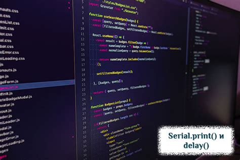 Arduino Функции Serialprint и Delay Описание и примеры