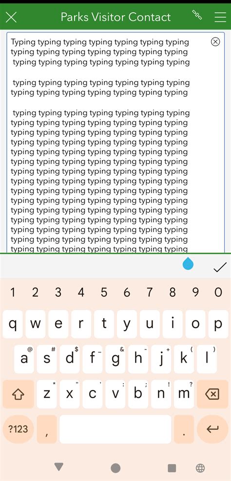 Maximum Height And Scroll Bar For Multiline Text R Esri Community
