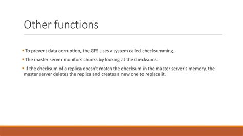 Gfs And Hdfs Introduction Pptx