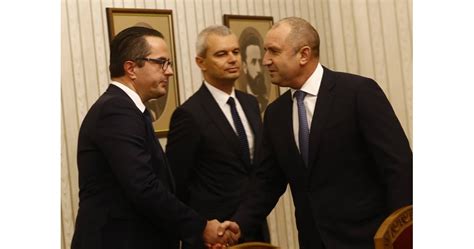 Румен Радев и Възраждане обсъдиха приемането на еврото Видео