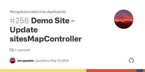 Demo Site Update Sitesmapcontroller · Issue 256 · Mangoautomationma