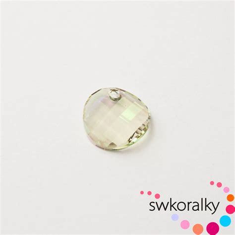 Twist 18 Swarovski ® Elements 6621 Lumin Green Swkoralky Sashesk Handmade Komponenty