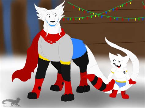 Ut Au Crossover Spapyrus Meets Felinepapyrus By Blackdragon Studios