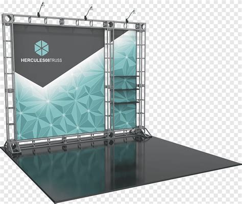 트러스 구조 직물 무역 박람회 전시 대 기치 유리 각도 Png Pngegg
