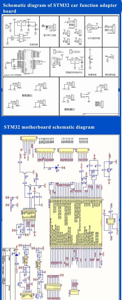Stm32 Smart Car Wifi Video Remote Control Obstacle Avoidance Tracking
