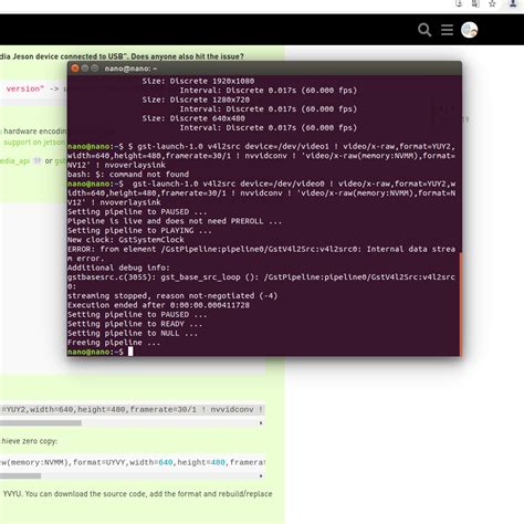 Usb Camera Not Working On Jetson Nano Jetson Nano NVIDIA Developer Forums