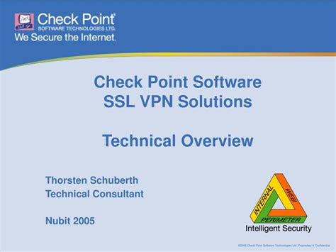 Ppt Check Point Software Ssl Vpn Solutions Technical Overview