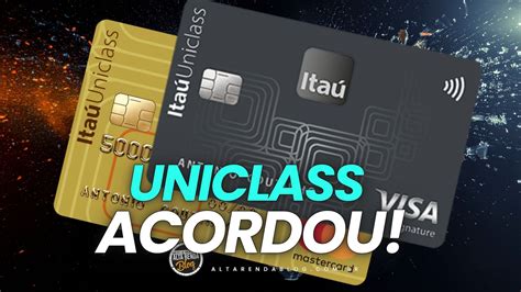 Clientes Itaú Uniclass Têm Novos Cartões Mastercard Black E Visa