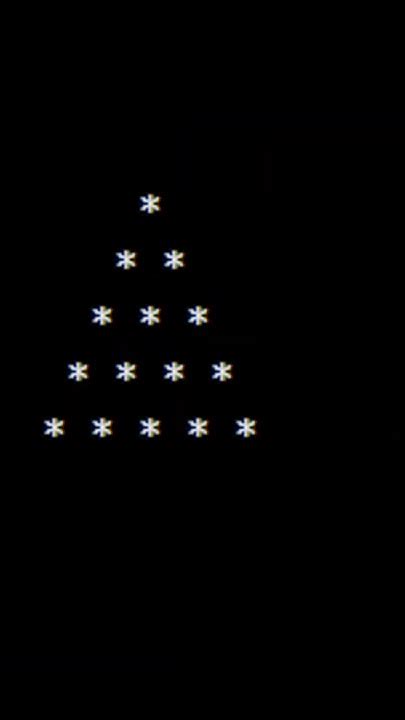 Star Pattern 6 Using C Program A Right Angled Triangle Starpatterns Programming Maths