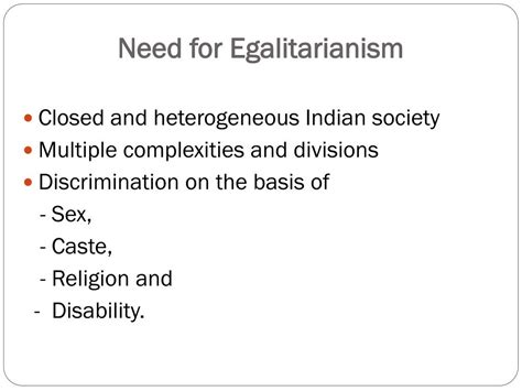 Ppt Egalitarianism Powerpoint Presentation Free Download Id 7100542