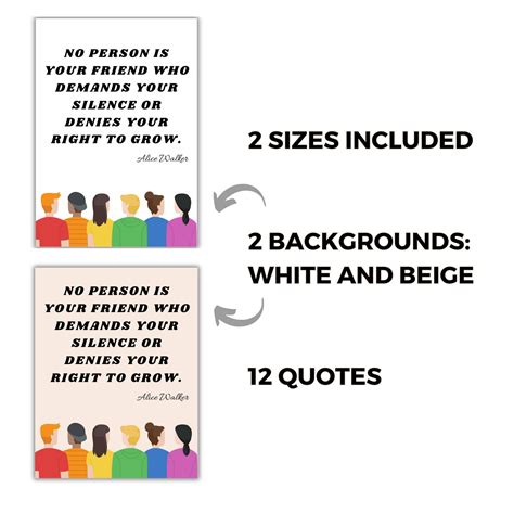 12 Lgbtq Printable Quotes Lgbt History Month Inclusion Poster School