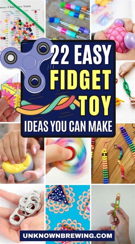 22 Creative Diy Fidget Toy Designs For Stress Relief