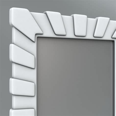 거울 프레임 20 3d 모델 10 Obj Ma Max Lxo Fbx Dae C4d Free3d