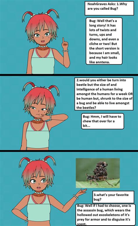 Bug Answers 2 By Austinfrom1995 On Deviantart