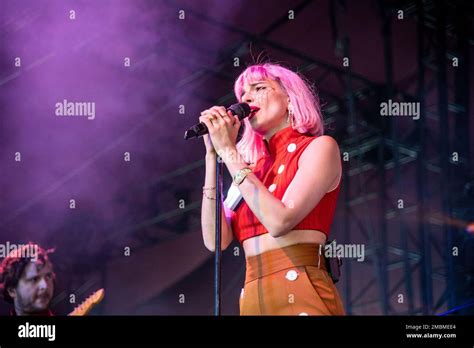 Flore Benguigui Of Limperatrice Performs At The Coachella Music