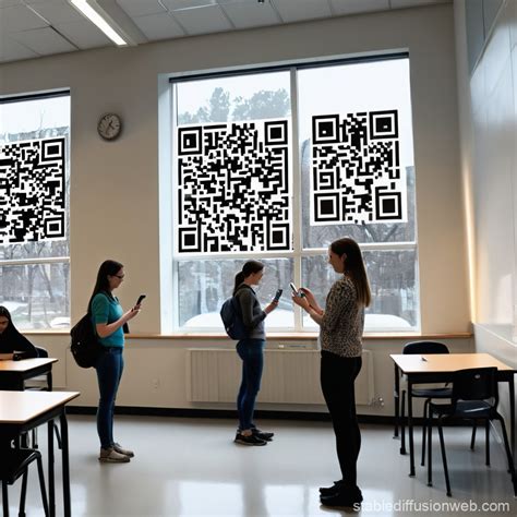 Modern Classroom Learning Scenario Stable Diffusion Online