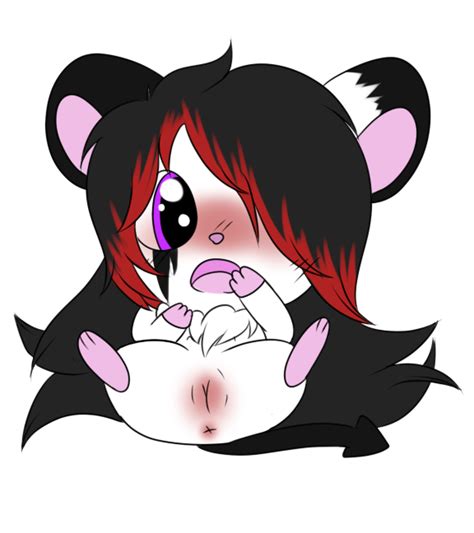 Rule 34 Anus Ass Blush Closed Feral Goth Hampire Hamster Hamtaro