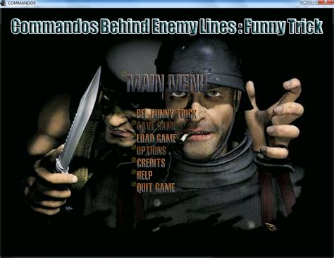 Commandos 1 Funnytrick [ All 30 Missions ] Mod For Commandos Behind Enemy Lines Moddb