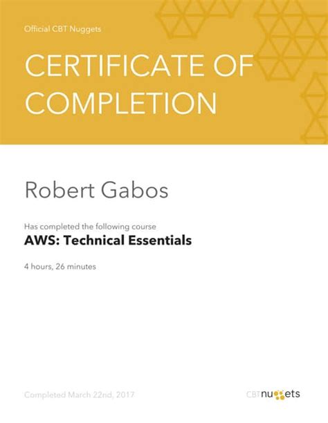 cbt nuggets aws technical essentials pdf