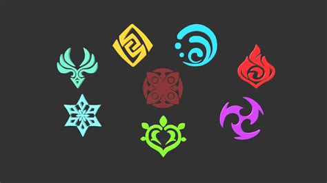 Element Logo Genshin Impact Steam Workshop Genshin Impact Elements