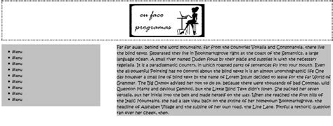 Posicionamento De Divs Para Iniciantes Eu Faço Programas