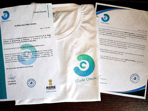 Codeclause Internship Goodies Siddharth Mishra