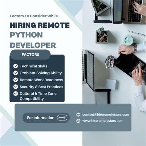 Hire Remote Stars On Linkedin Remotework Pythondeveloper Hireremotetalent Techrecruitment