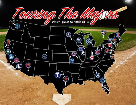 Free Printable Map Of Mlb Stadiums All For One