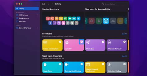 How To Start Using The Shortcuts App For Macos