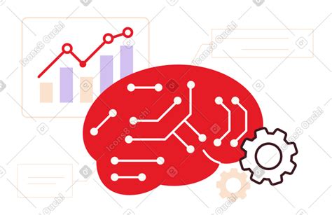 Extended Intelligence Brain Model And Graph Png Svg