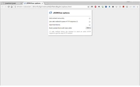 JSON Viewer Google Chrome 용 확장 프로그램 다운로드