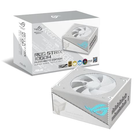 ASUS ROG Strix 1000G Aura White Edition vollmodulares Gaming