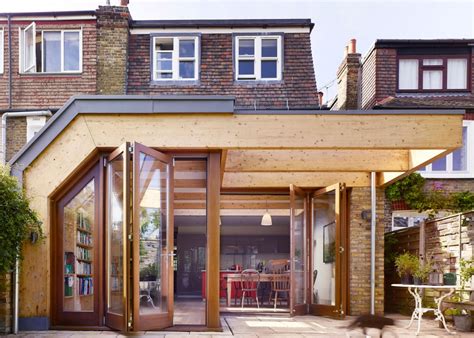 Tate Harmer Creates Timber Ribcage Around London Extension