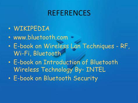 Bluetooth Ppt